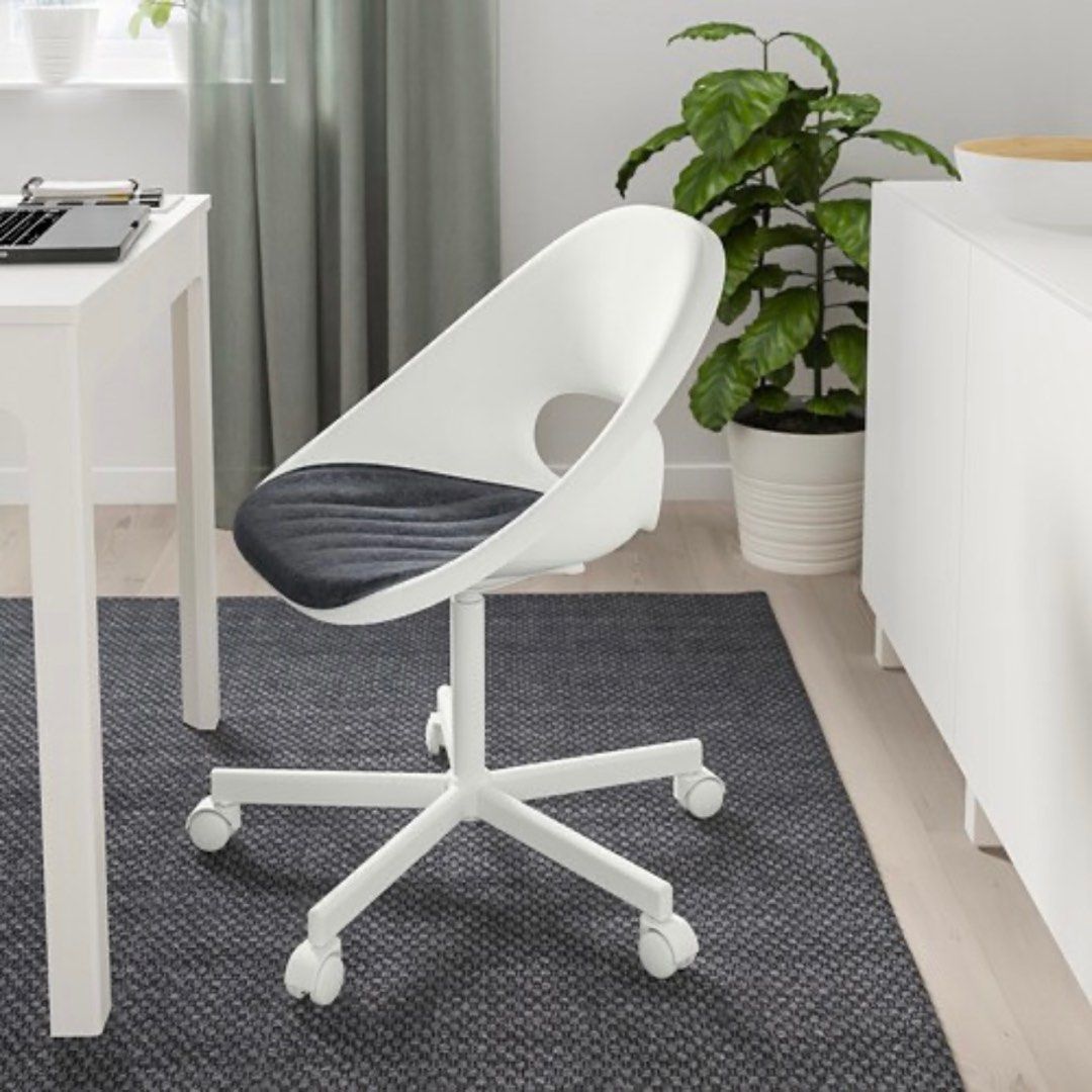 IKEA Swivel Office Chair (Loberget/Malskar), Furniture & Home Living ...