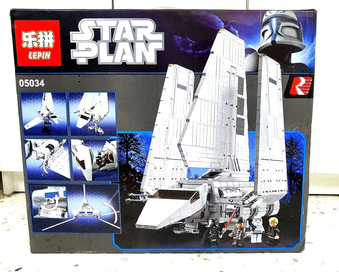 Imperial Shuttle Tyridium UCS Lepin Lego (Rare), Hobbies & Toys, Toys ...