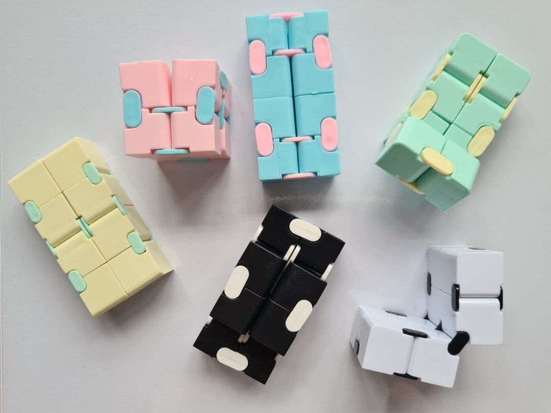 Infinity Folding Cube Block - Fidget Toys for anxious children or ...