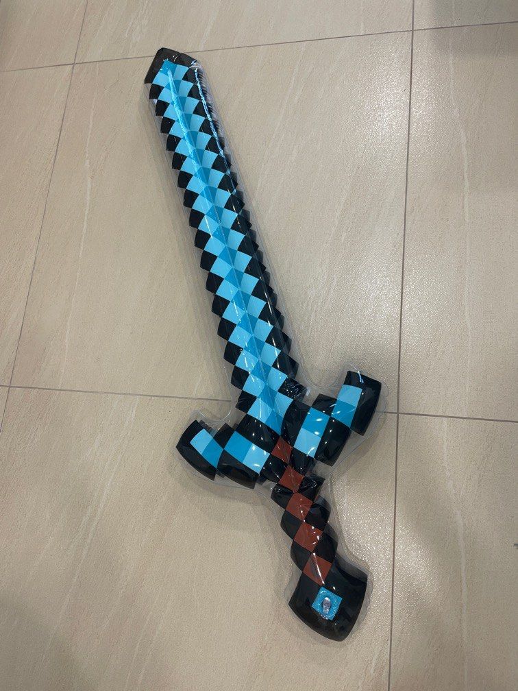 Mindcraft foam sword, Hobbies & Toys, Toys & Games on Carousell