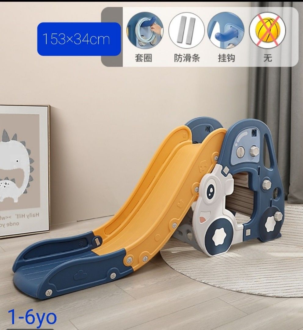 Instock kid slide toddler slide - free courier, Babies & Kids, Baby ...