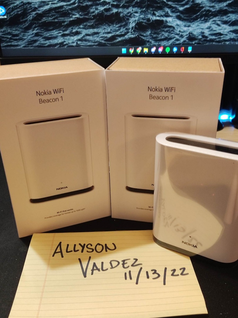 Internet Mesh/Extender - Nokia Wifi Beacon 1, Computers & Tech, Parts ...