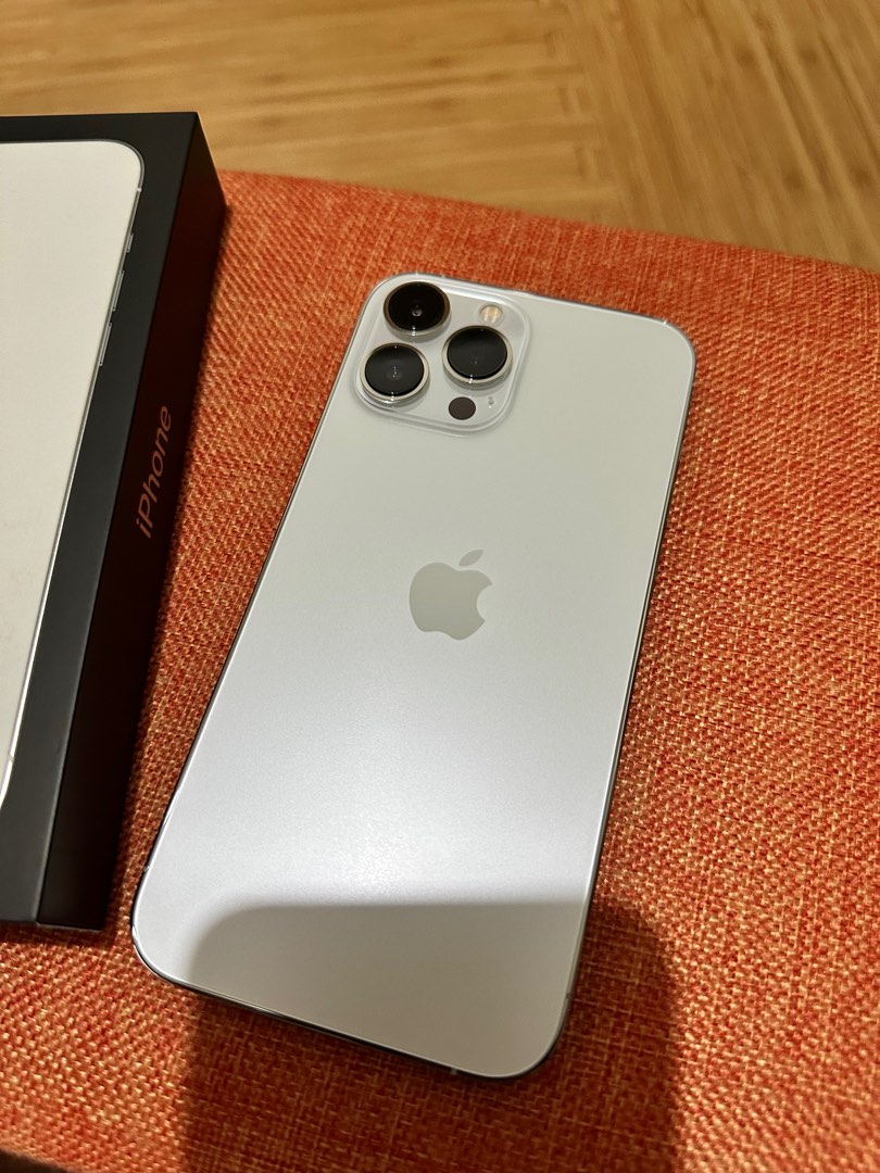 iPhone 13 Pro Max, 256GB, Silver (Factory Unlocked), Mobile Phones ...