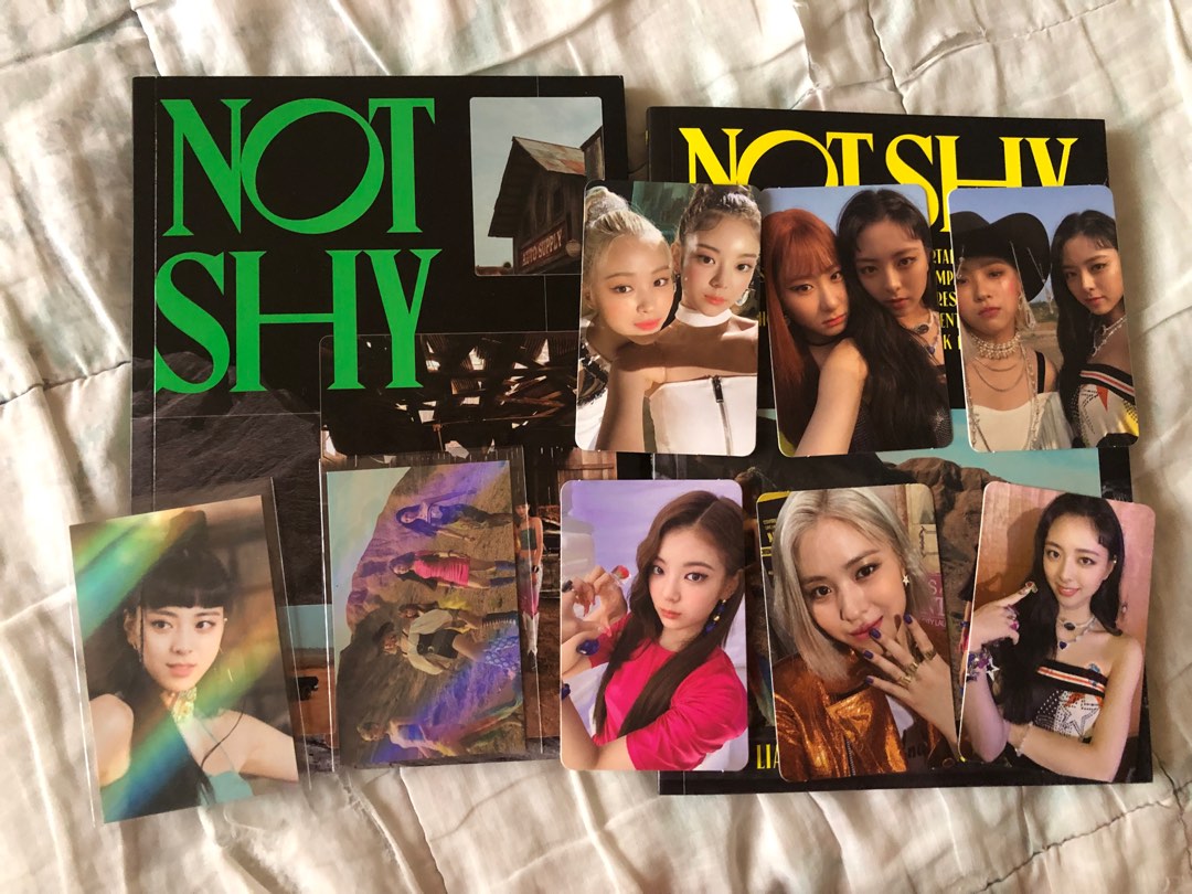 ITZY Not Shy Complete Inclusions, Hobbies & Toys, Memorabilia ...