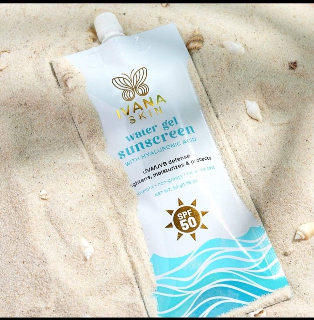 Ivana Skin Water Gel Sunscreen, Beauty & Personal Care, Bath & Body ...