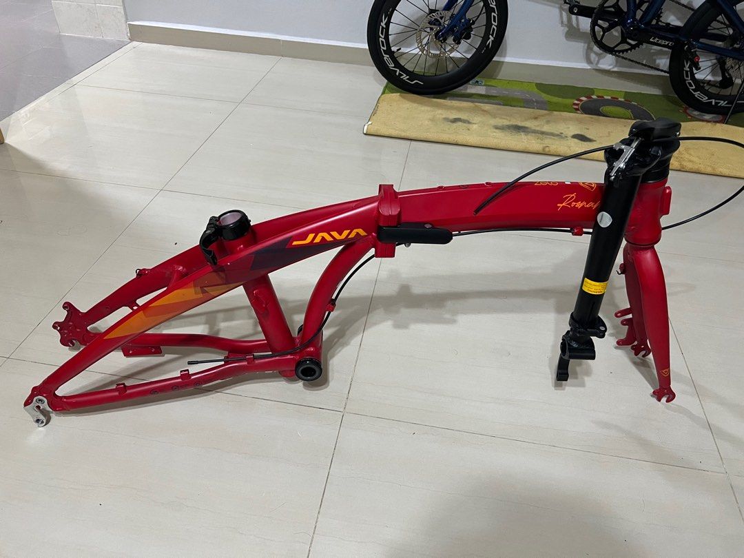 Java Zelo V2 Bicycle frame, Sports Equipment, Bicycles & Parts, Parts ...