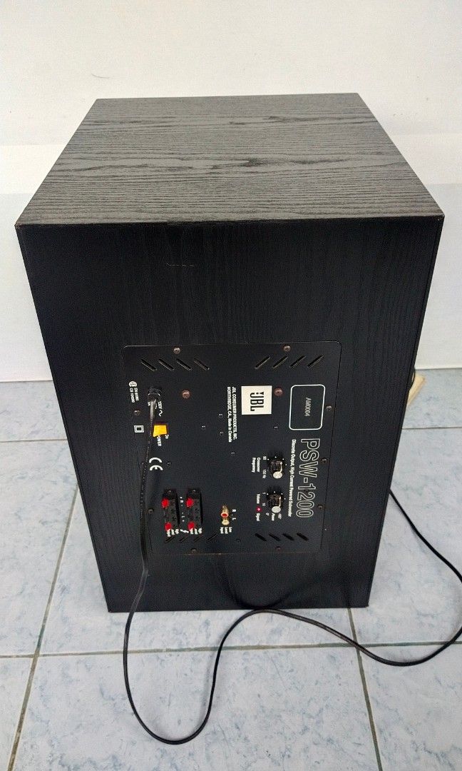 JBL ACTIVE SUBWOOFER, Audio, Soundbars, Speakers & Amplifiers on Carousell