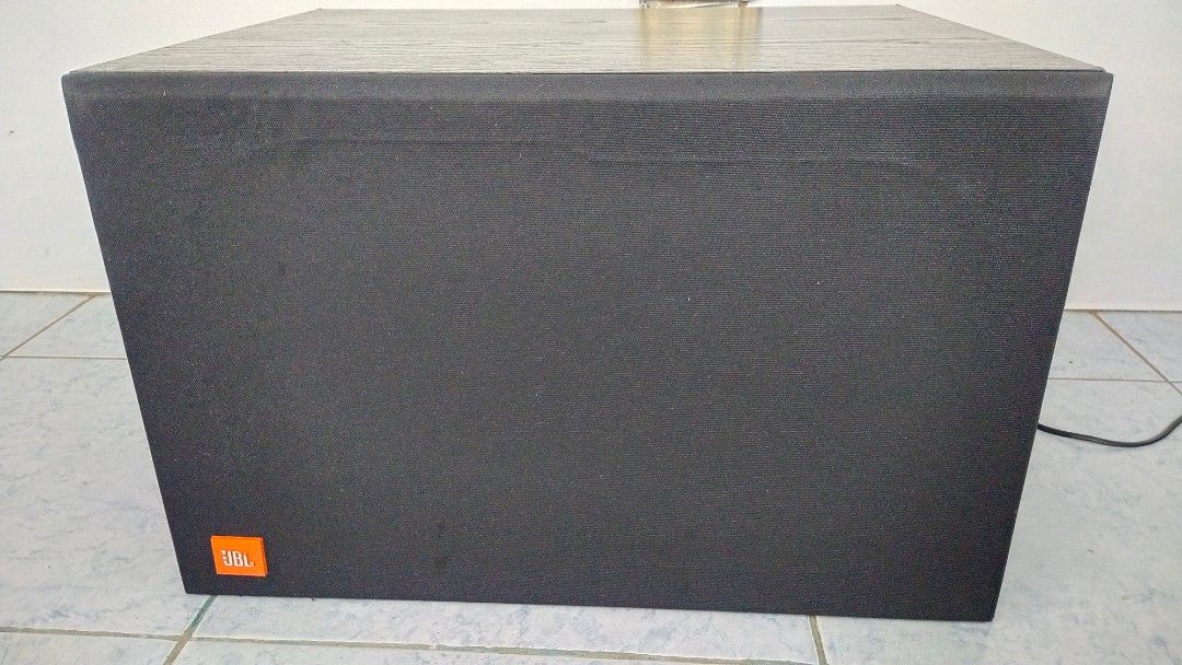 JBL ACTIVE SUBWOOFER, Audio, Soundbars, Speakers & Amplifiers on Carousell