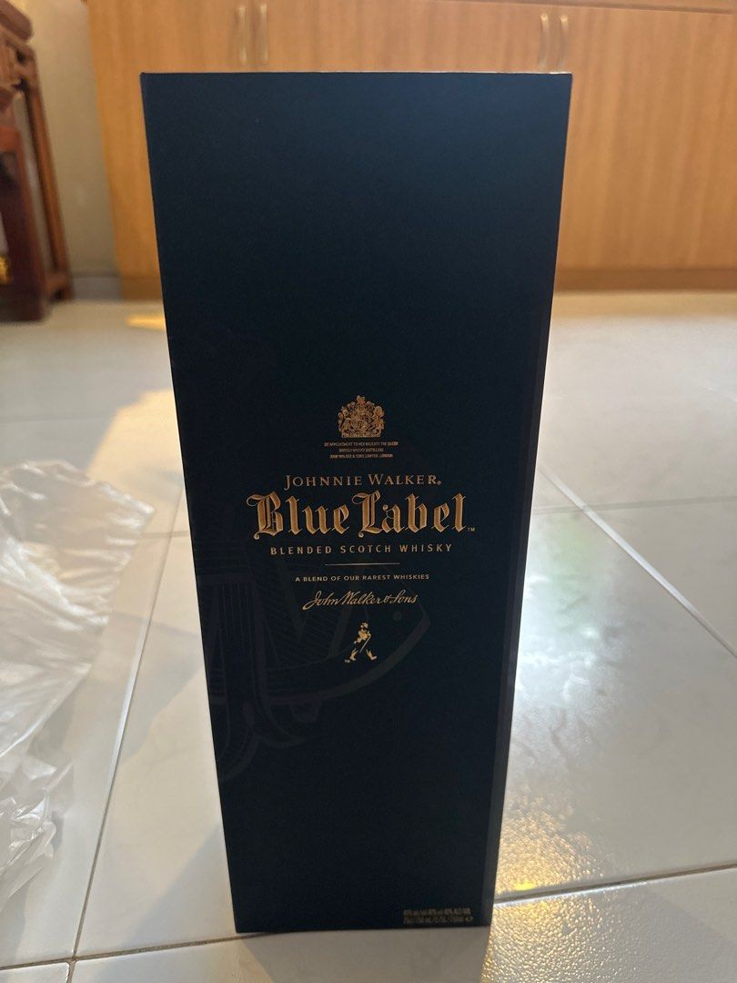 Johnnie Walker Blue Label 750 ml, Food & Drinks, Alcoholic Beverages on ...
