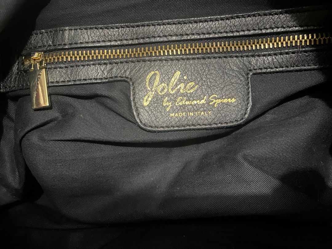Jollie by Edward Spiers black bag, Women's Fashion, Bags & Wallets ...