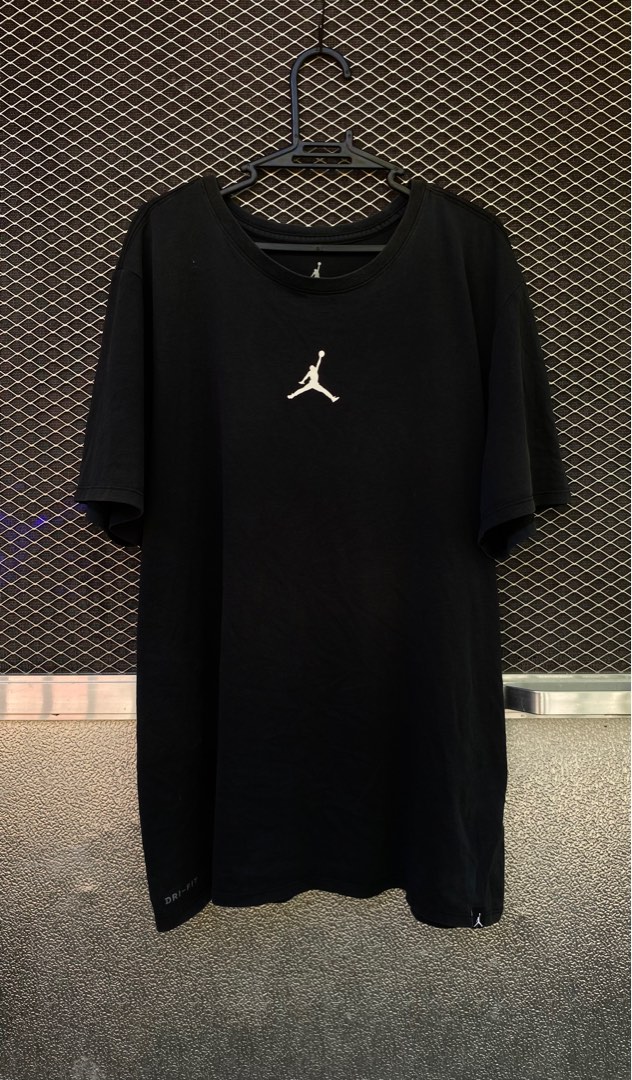 Jordan mid logo, Men's Fashion, Tops & Sets, Tshirts & Polo Shirts on ...