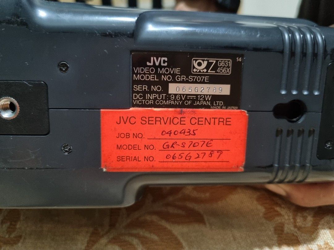 JVC GR-S707 Super VHS Video Recorder Vintage Rare Video Movie ...
