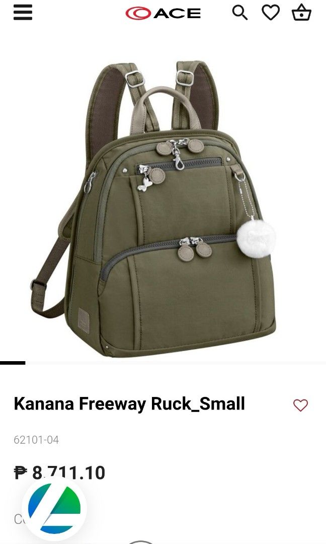 KANANA PROJECT BACKPACK, Women's Fashion, Bags & Wallets, Backpacks on ...