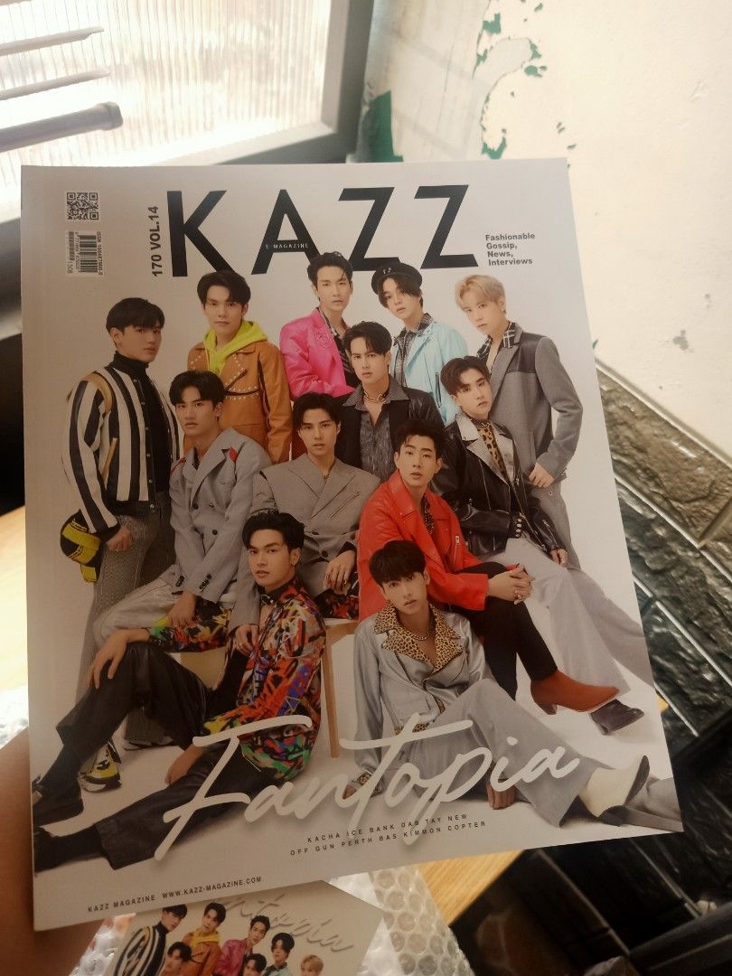 Kazz Magazine Fantopia Thailand BL Artist, Hobbies & Toys, Books & Magazines, Magazines on Carousell