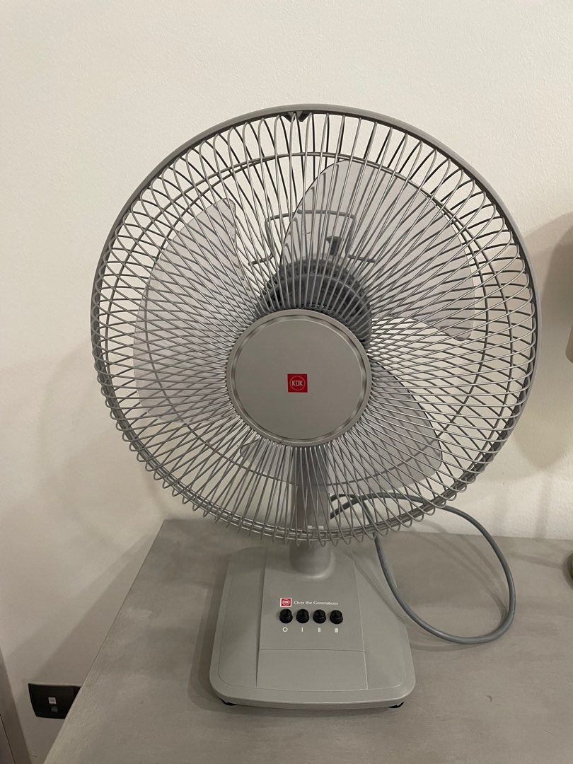 KDK Table Fan, Furniture & Home Living, Lighting & Fans, Fans on Carousell