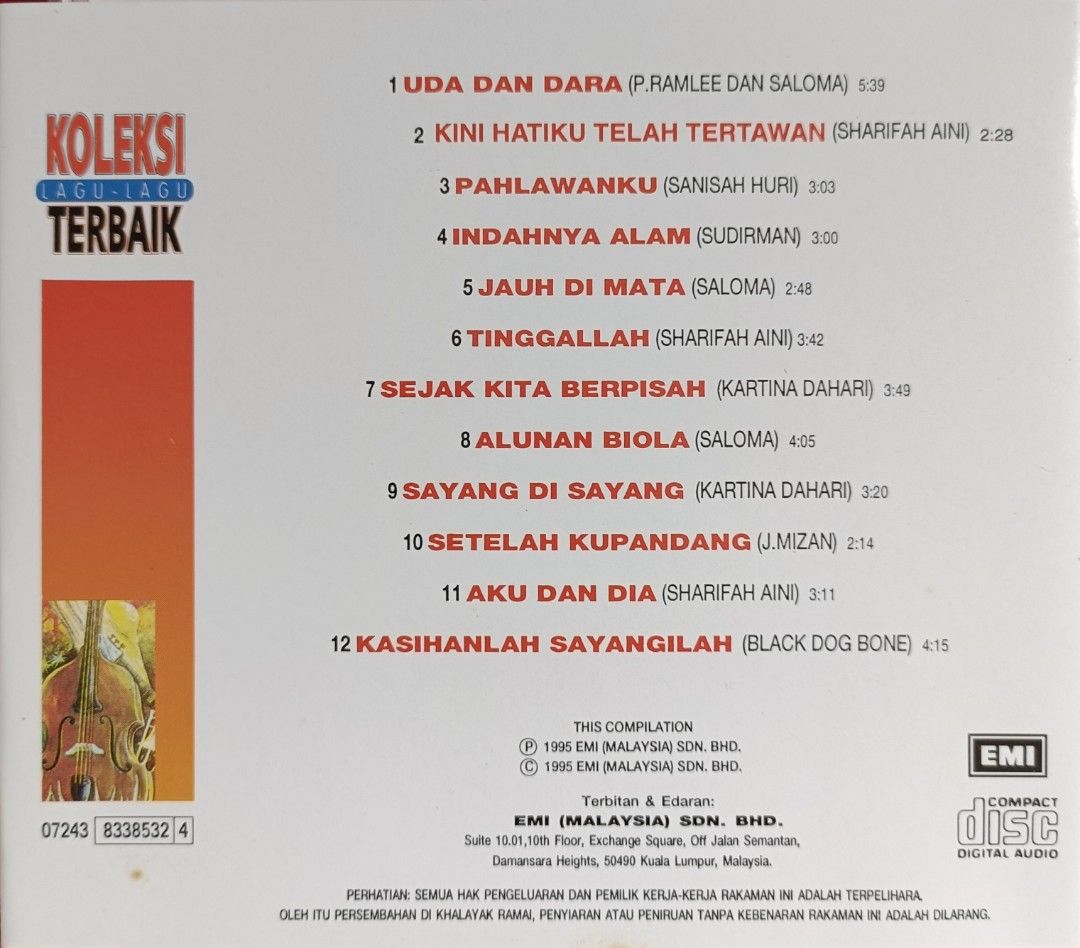 KERONCONG MELAYU CDR, Hobbies & Toys, Music & Media, CDs & DVDs on Carousell