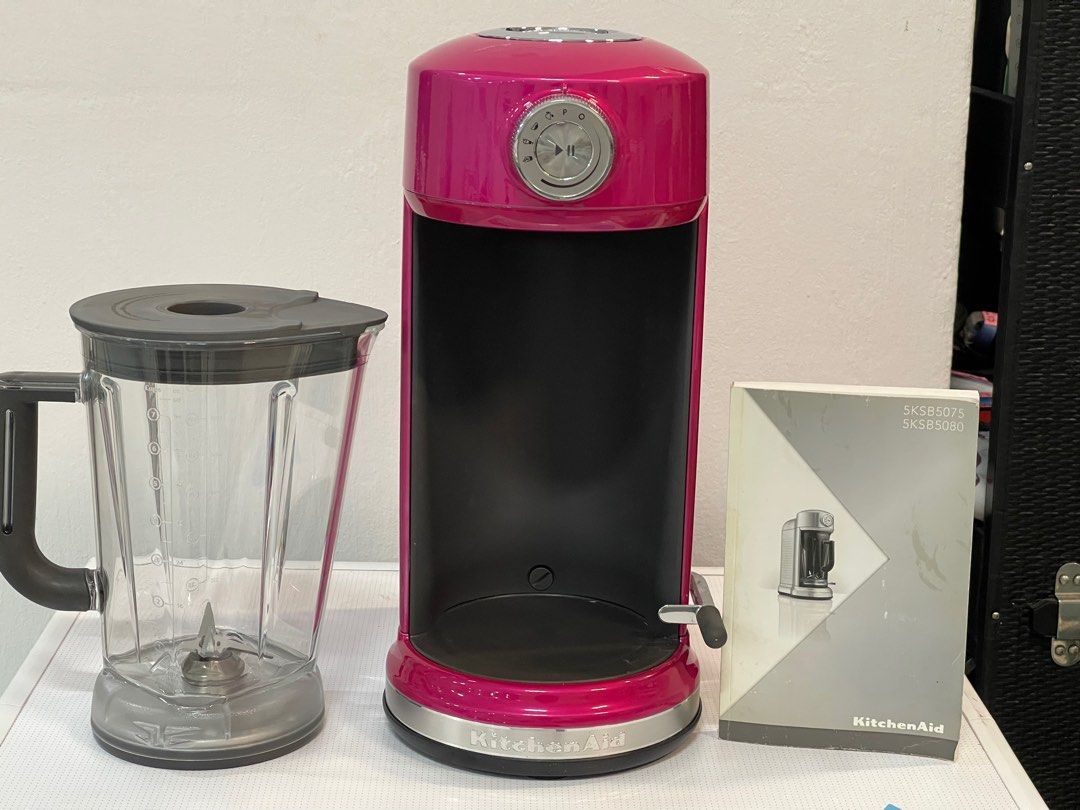 KitchenAid Classic Magnetic Drive Blender 1.8L 5KSB5080 ( Red pink ...