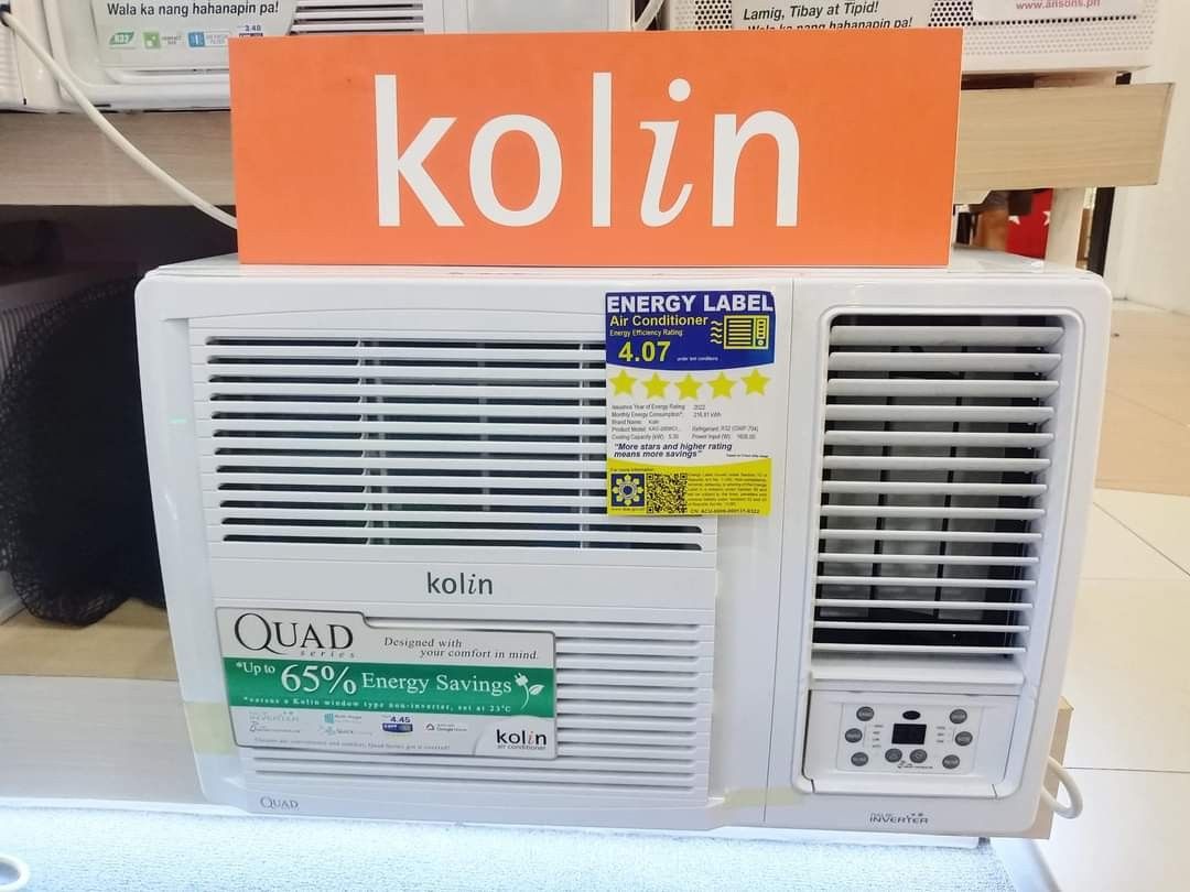 Kolin Inverter Window Type Aircon, TV & Home Appliances, Air ...