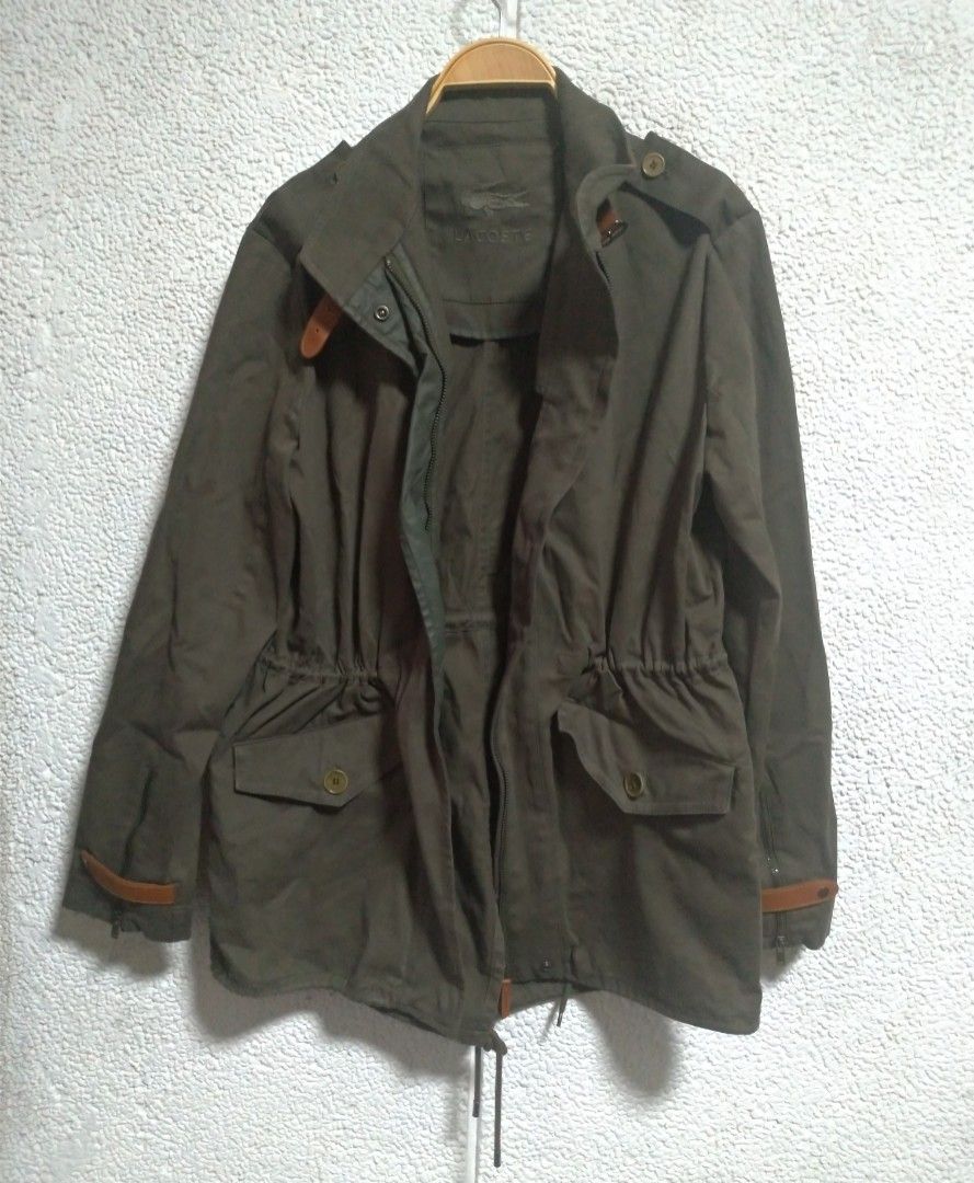 Lacoste Original Anorak Jacket, Women's Fashion, Coats, Jackets and ...