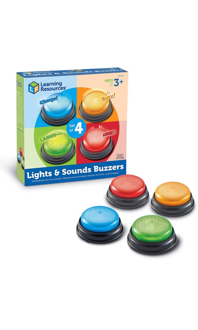 Learning Resources Answer Buzzers, Hobbies & Toys, Toys & Games on ...