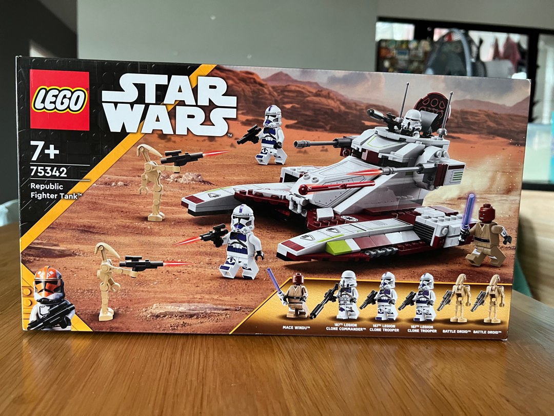 LEGO Star Wars 75342 - Republic Fighter Tank, Hobbies & Toys, Toys ...