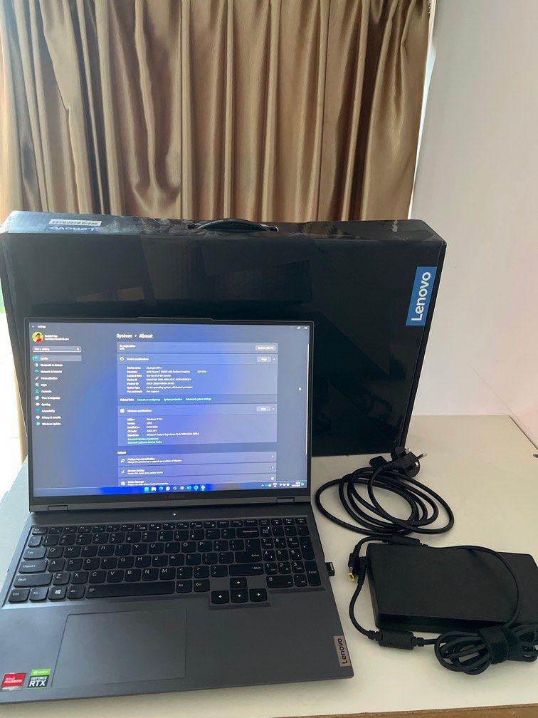 Lenovo Legion 5 Pro RTX3070 (with Fingerprint scanner), Computers ...