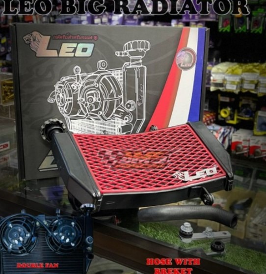 LEO SNIPER150 Y15 V1&V2 2 FAN BIG RADIATOR RACING CRUVE MODEL (BIG FAN ...