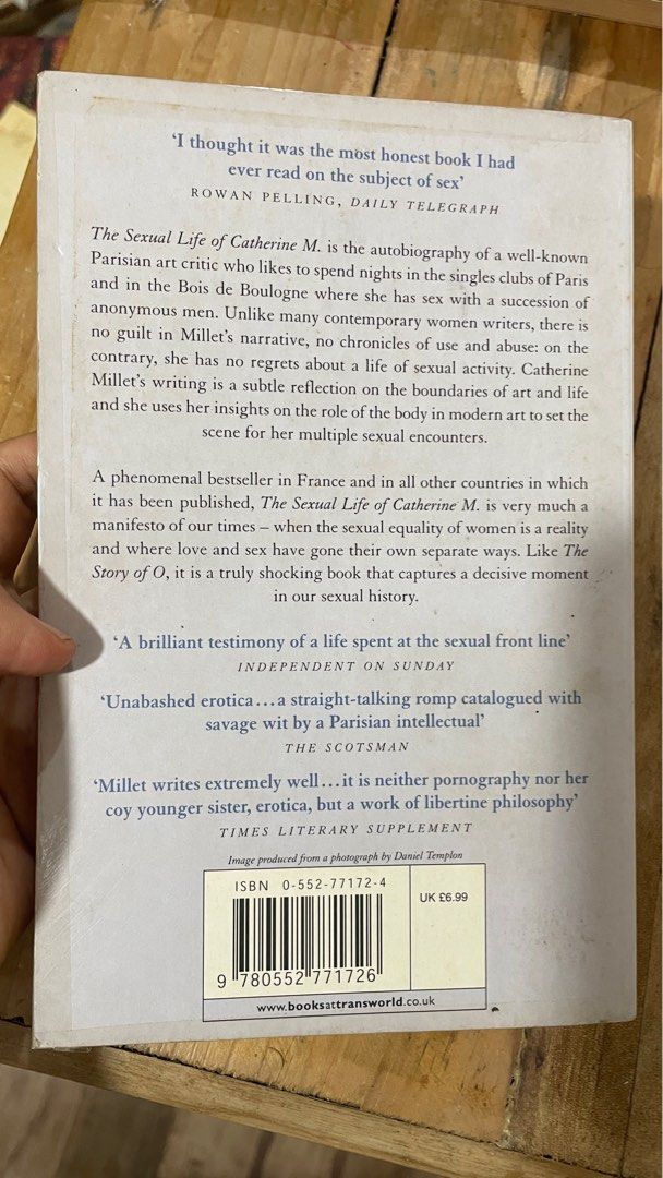 The Sexual Life of Catherine M by Catherine Millet, Hobbies & Toys ...