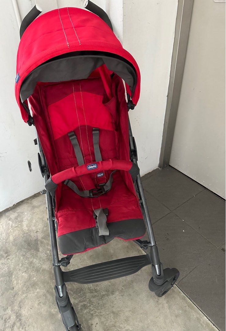 LiteWay Stroller Basic - Red, Babies & Kids, Going Out, Strollers on ...