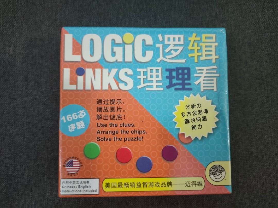Logic Links IQ Game, Hobbies & Toys, Toys & Games on Carousell