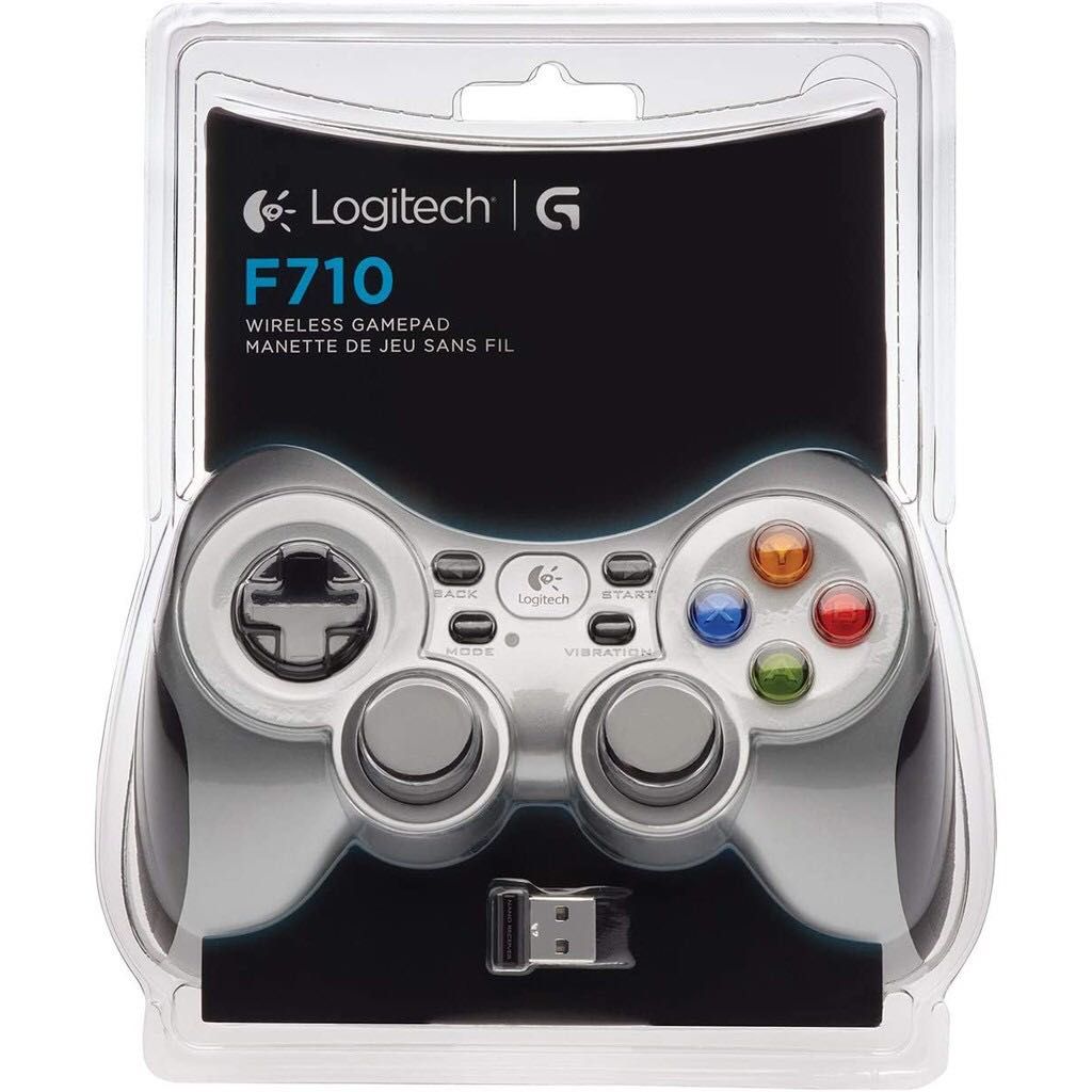 Logitech F710 Wireless Gamepad for PC Gaming and Android TV, Hobbies ...