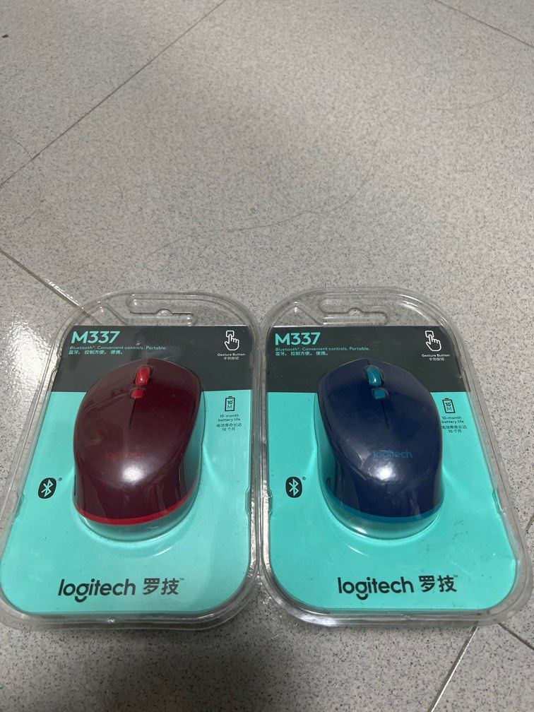 LOGITECH M337 WIRELESS MOUSE, Computers & Tech, Parts & Accessories ...