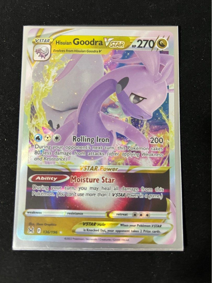 Lost Origin Goodra VStar, Hobbies & Toys, Toys & Games on Carousell