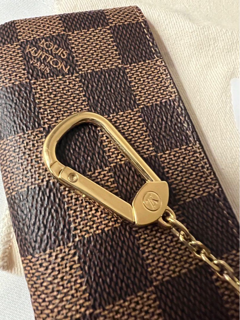 LV Key Cles (Damier), Luxury, Bags & Wallets on Carousell