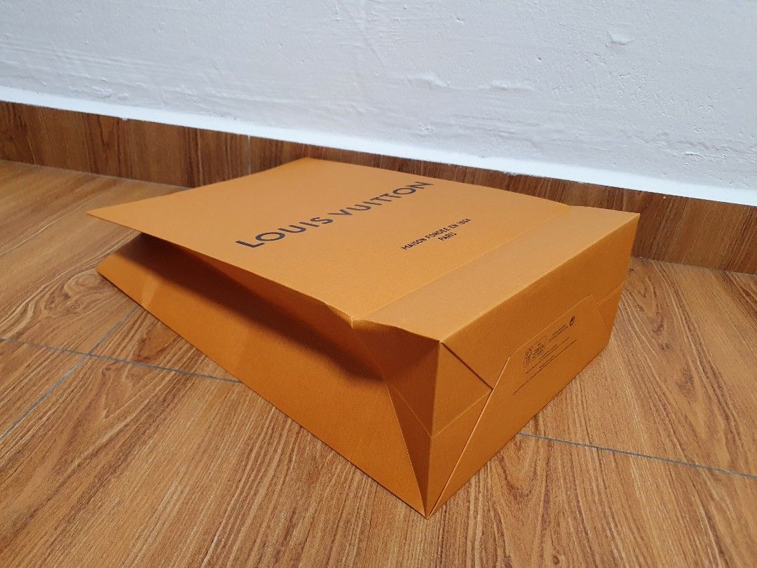 LV Paper bag, Luxury, Accessories on Carousell