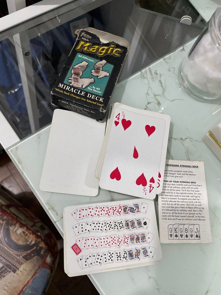 Magic miracle deck cards, Hobbies & Toys, Toys & Games on Carousell