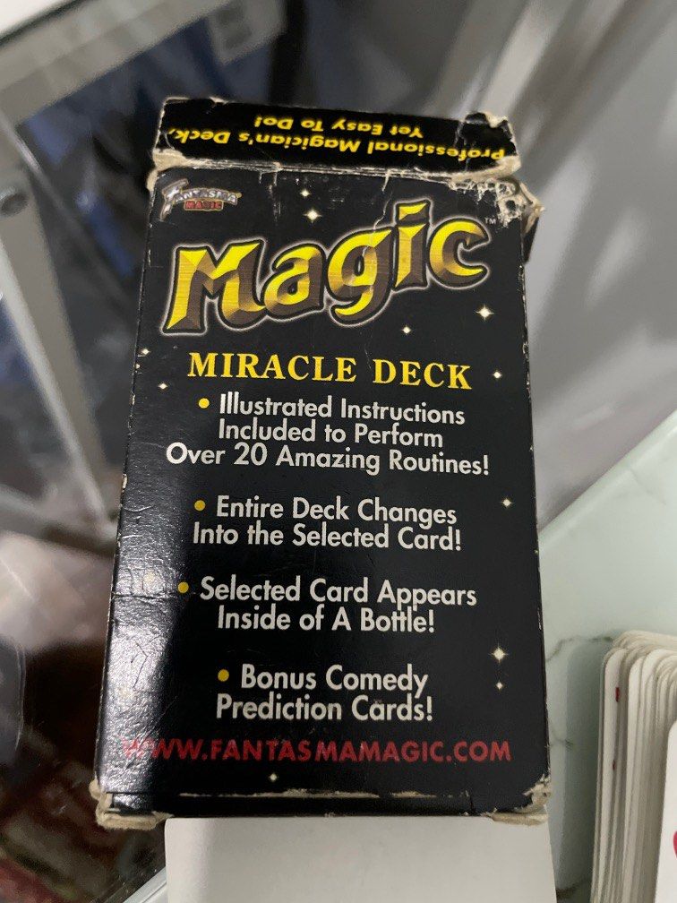 Magic miracle deck cards, Hobbies & Toys, Toys & Games on Carousell