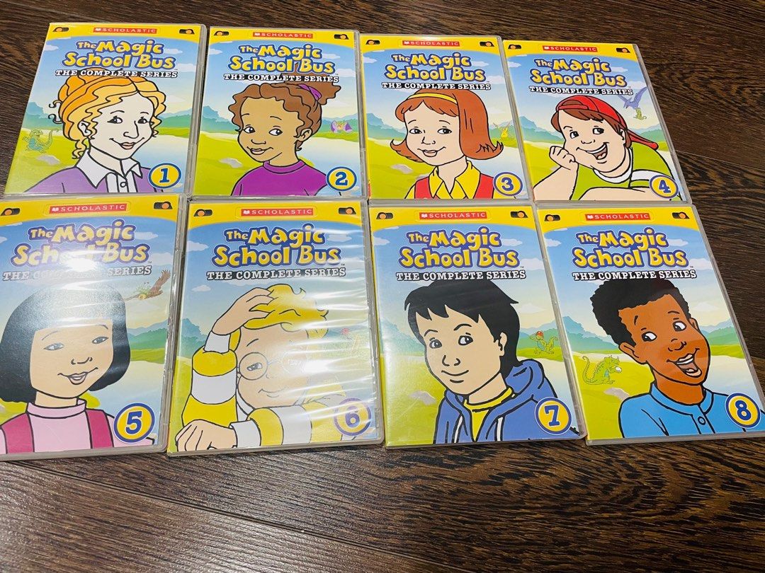 Magic School Bus Complete Series (52 episodes 8 DVDs), Hobbies & Toys ...