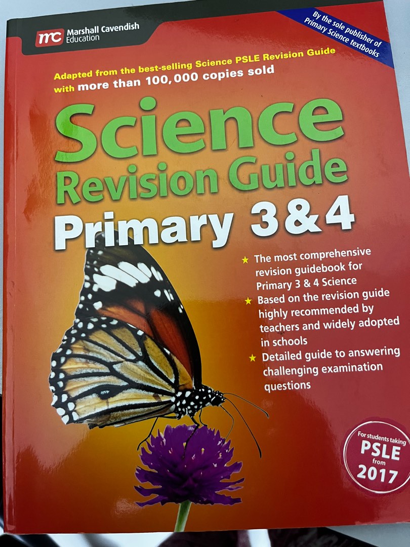 Marshall cavendish science revision guide P3&4, Hobbies & Toys, Books ...