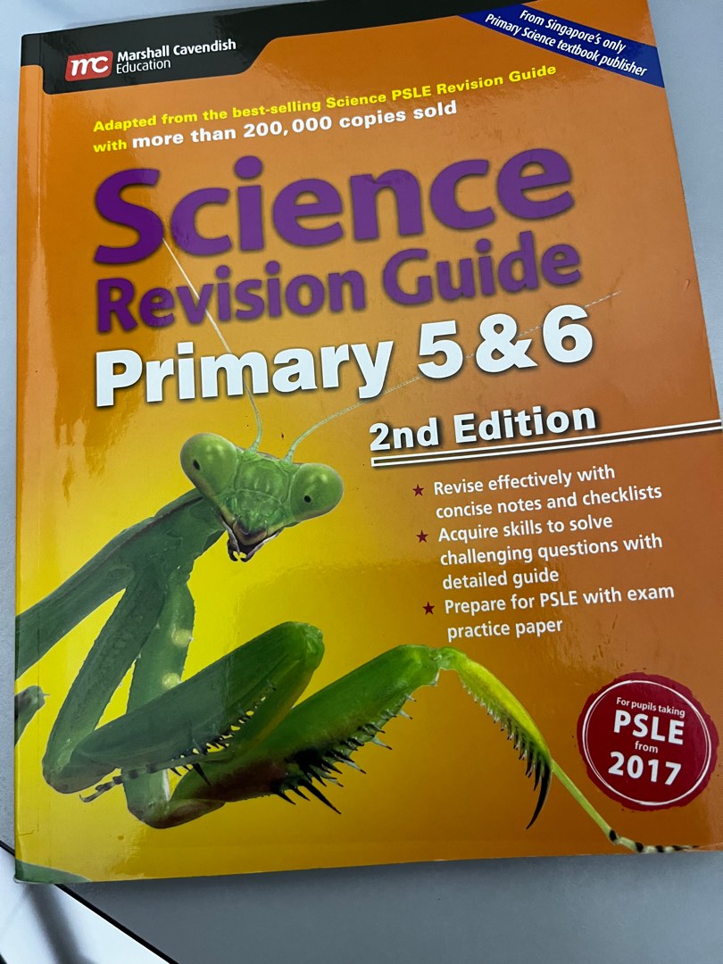 Marshall Cavendish science revision guide primary 5&6, Hobbies & Toys, Books & Magazines ...