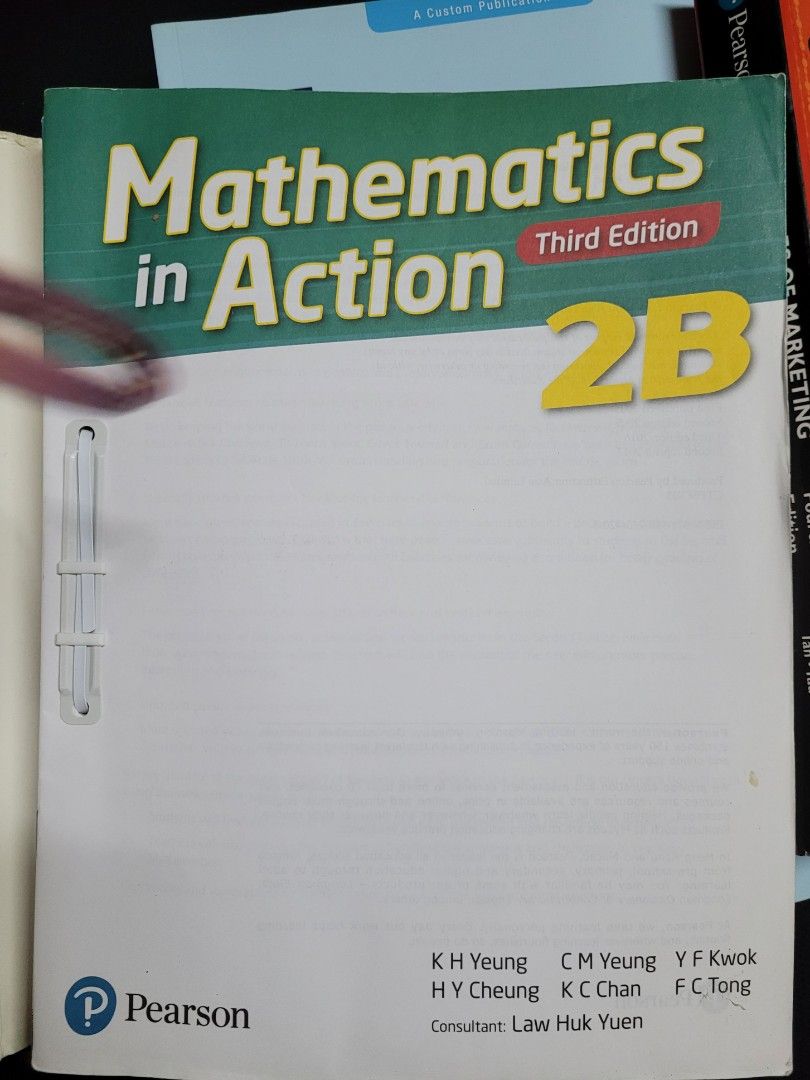 Mathematics in action 2B secondary school maths textbook, 興趣及遊戲, 書本 ...