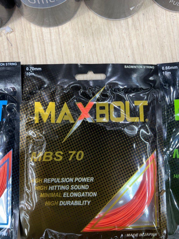 Maxbolt String MBS 63,66,70,90, Sports Equipment, Sports & Games ...