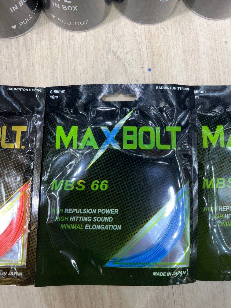 Maxbolt String MBS 63,66,70,90, Sports Equipment, Sports & Games ...