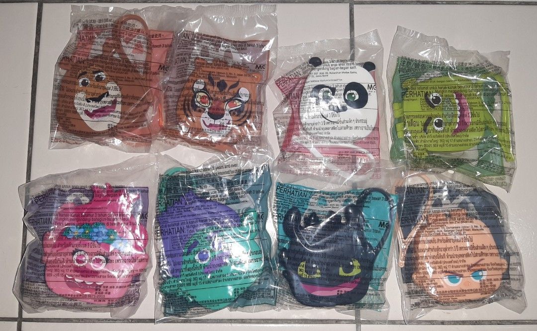 McDonald's - Dreamworks, Hobbies & Toys, Toys & Games on Carousell