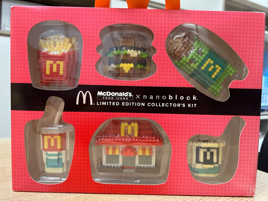 McDonald’s x Nanoblock, Hobbies & Toys, Toys & Games on Carousell