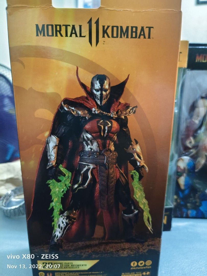 McFarlane mortal Kombat red spawn with effects misb, Hobbies & Toys ...