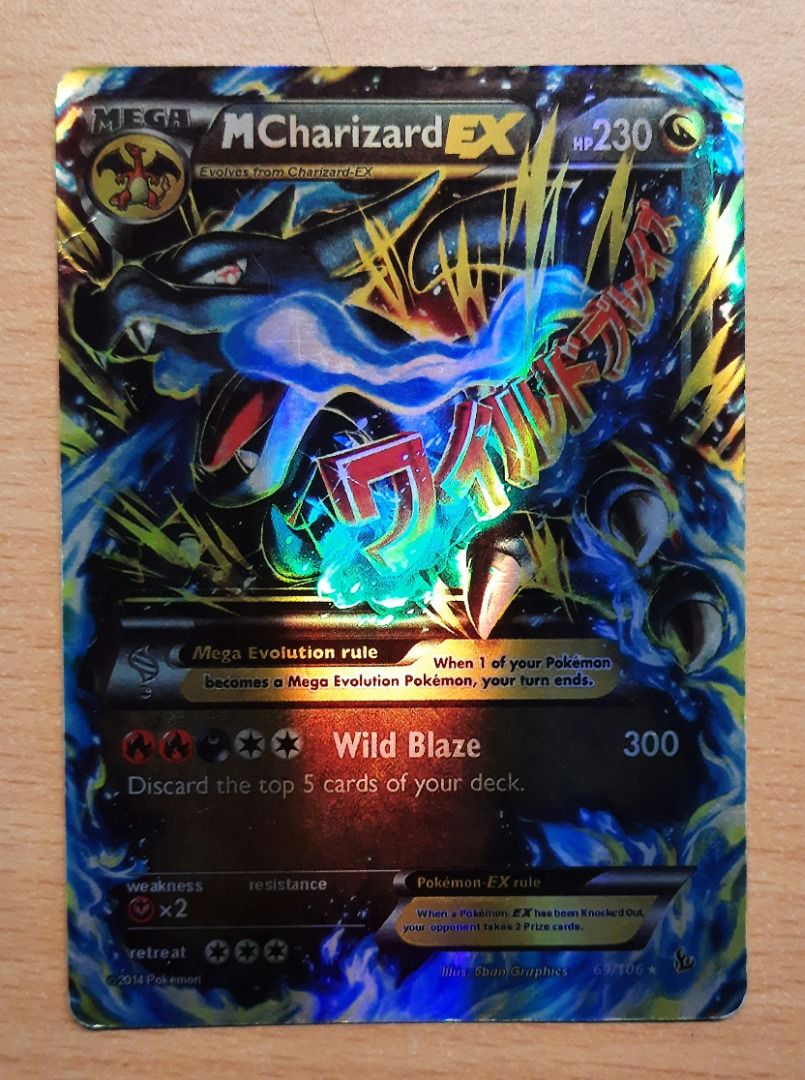 Mcharizard EX Pokemon card, Hobbies & Toys, Memorabilia & Collectibles ...