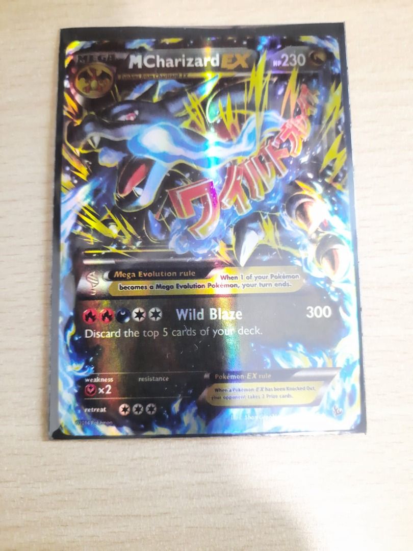 Mcharizard EX Pokemon card, Hobbies & Toys, Memorabilia & Collectibles ...