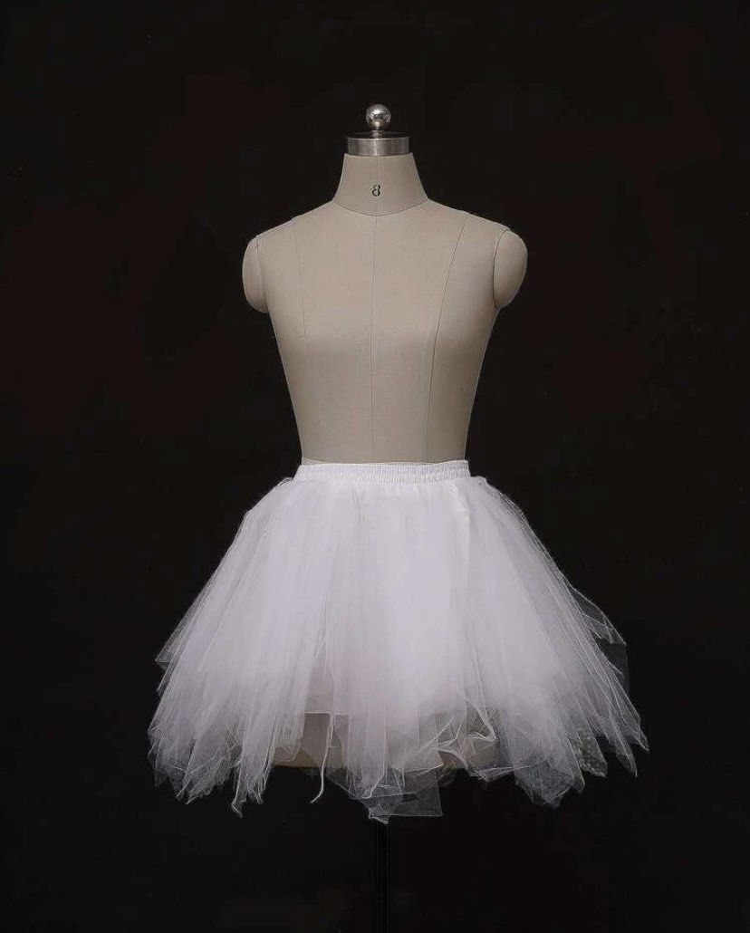Mesh Tutu skirt white, Women's Fashion, Bottoms, Skirts on Carousell
