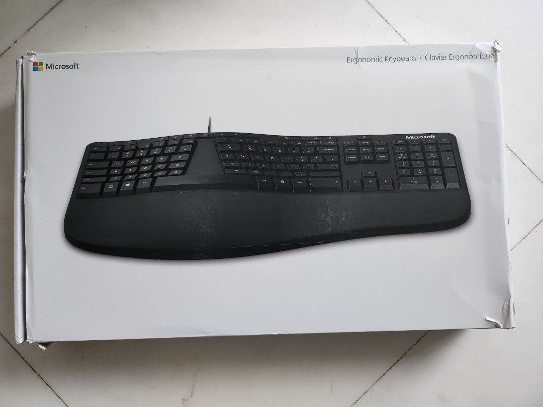 Microsoft Wired Ergonomic Keyboard, Computers & Tech, Parts ...